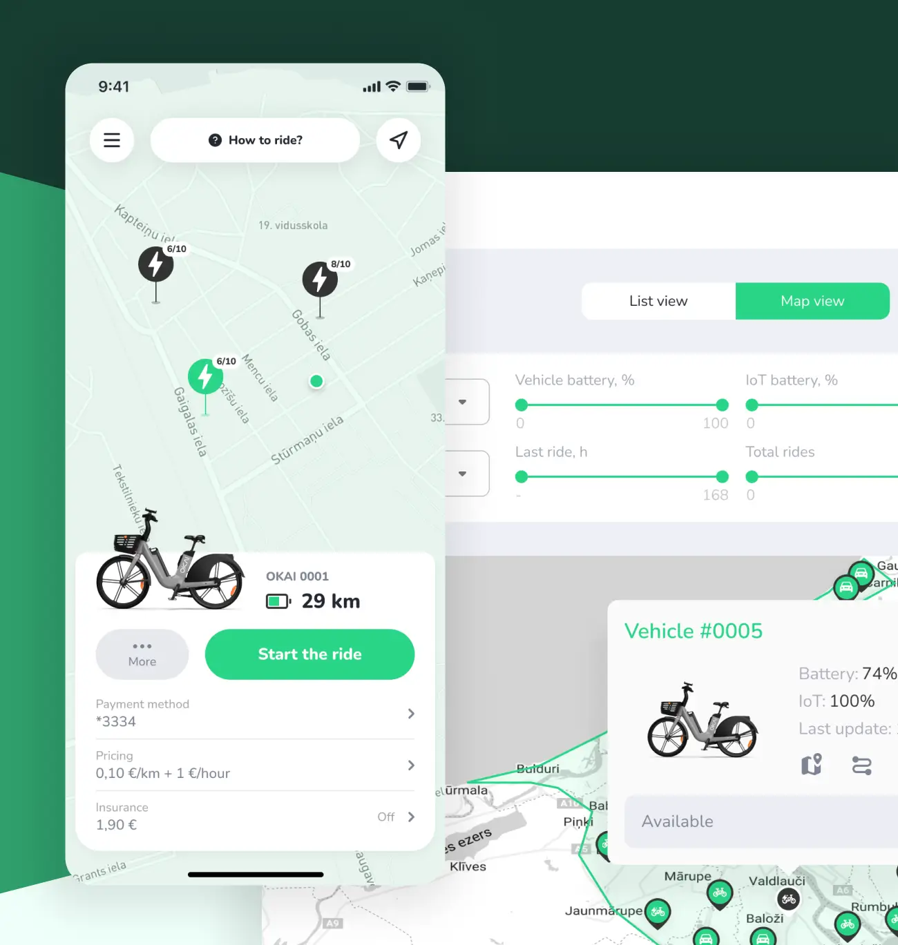 ATOM | Use cases | Bike sharing software